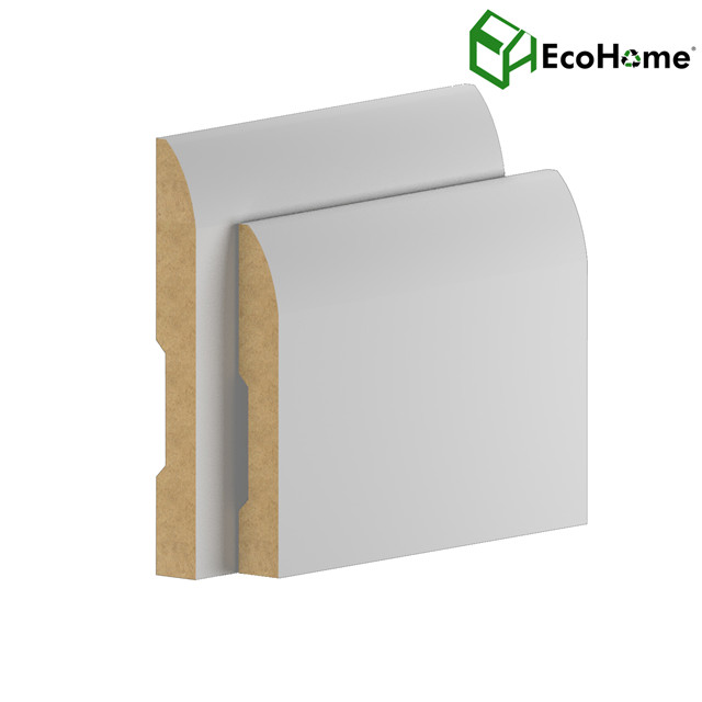 MDF Wall Baseboard - Buy wall base, white skirting, white baseboard ...